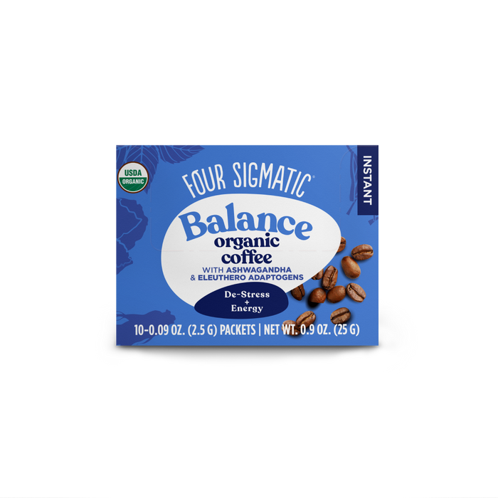 Balance Instant Coffee: Adaptogenic Mushroom Wellness Blend