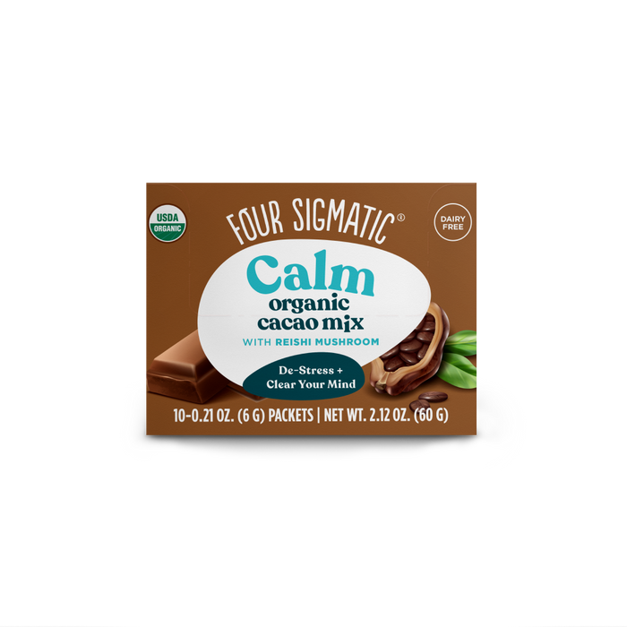 Calm Cacao: Relaxing Chocolate Reishi Mushroom Blend
