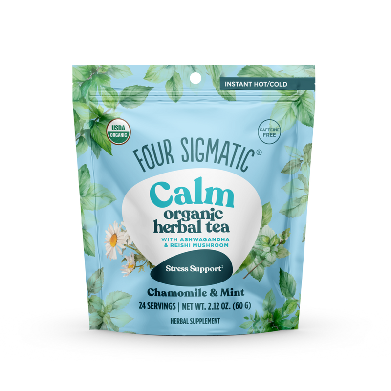 Calm Organic Herbal Tea: Instant Tea with Adaptogens