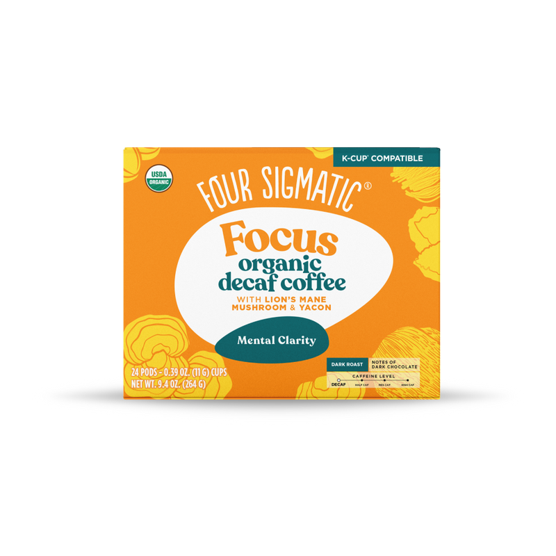 Decaf Coffee Pods: Smooth Mushroom Evening Blend