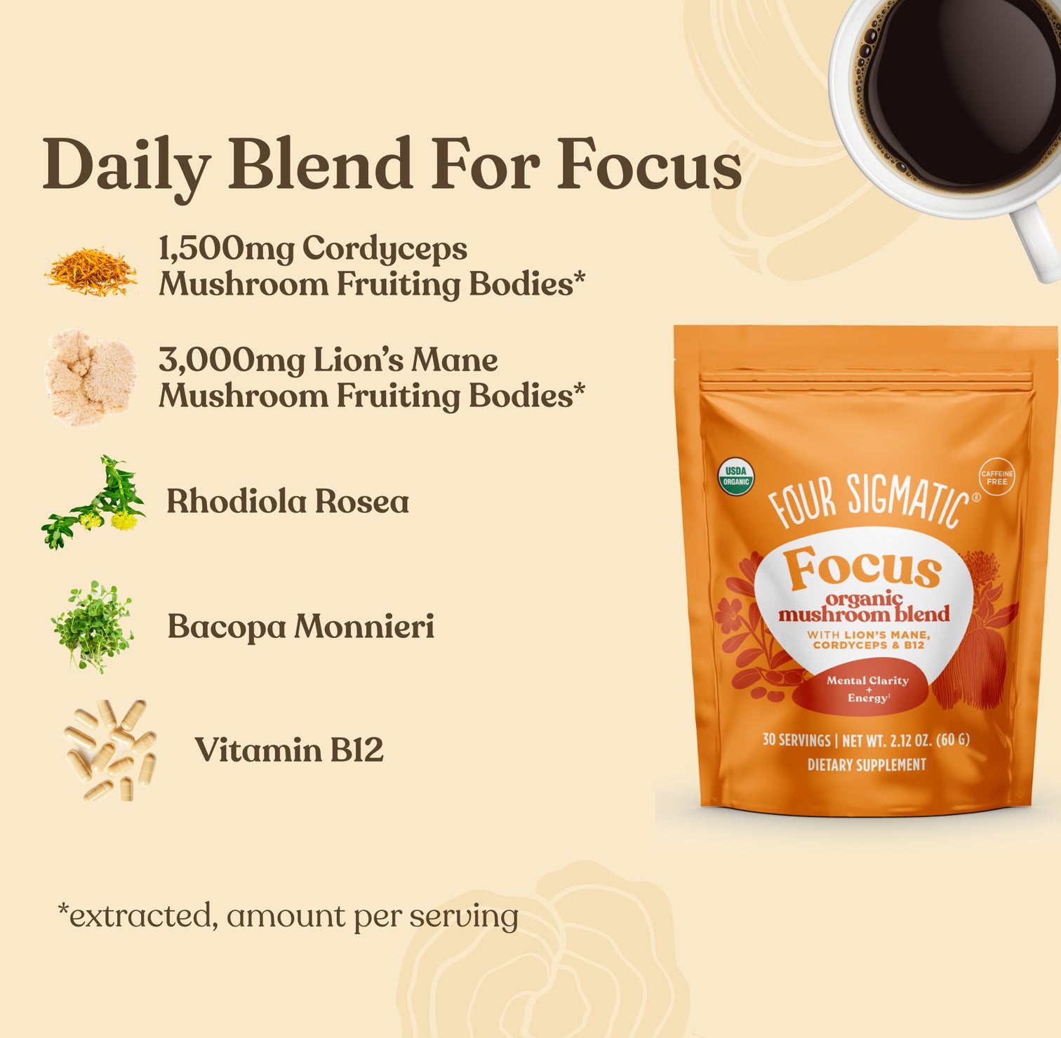 Shop the original mushroom coffee - Four Sigmatic