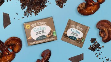 Calm Cacao: Relaxing Chocolate Reishi Mushroom Blend
