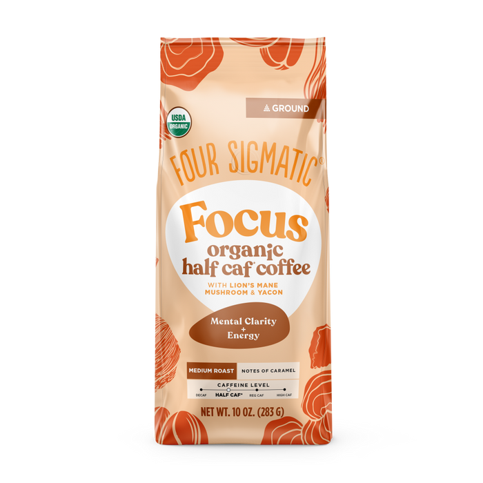 Focus Half Caf Ground Coffee - Medium
