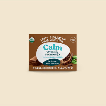 Calm Cacao: Relaxing Chocolate Reishi Mushroom Blend