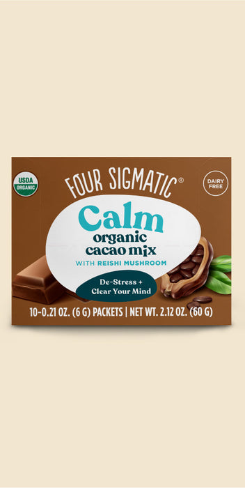 Calm Cacao: Relaxing Chocolate Reishi Mushroom Blend